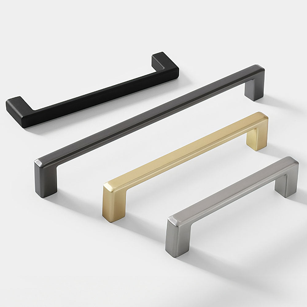 Goldenwarmuk Stylish Gold Kitchen Cabinet Handles for a Contemporary Look