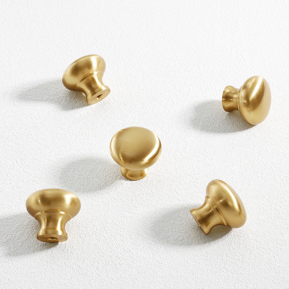 Gold Cabinet Knobs for Kitchen Cupboard Drawers | Goldenwarmuk