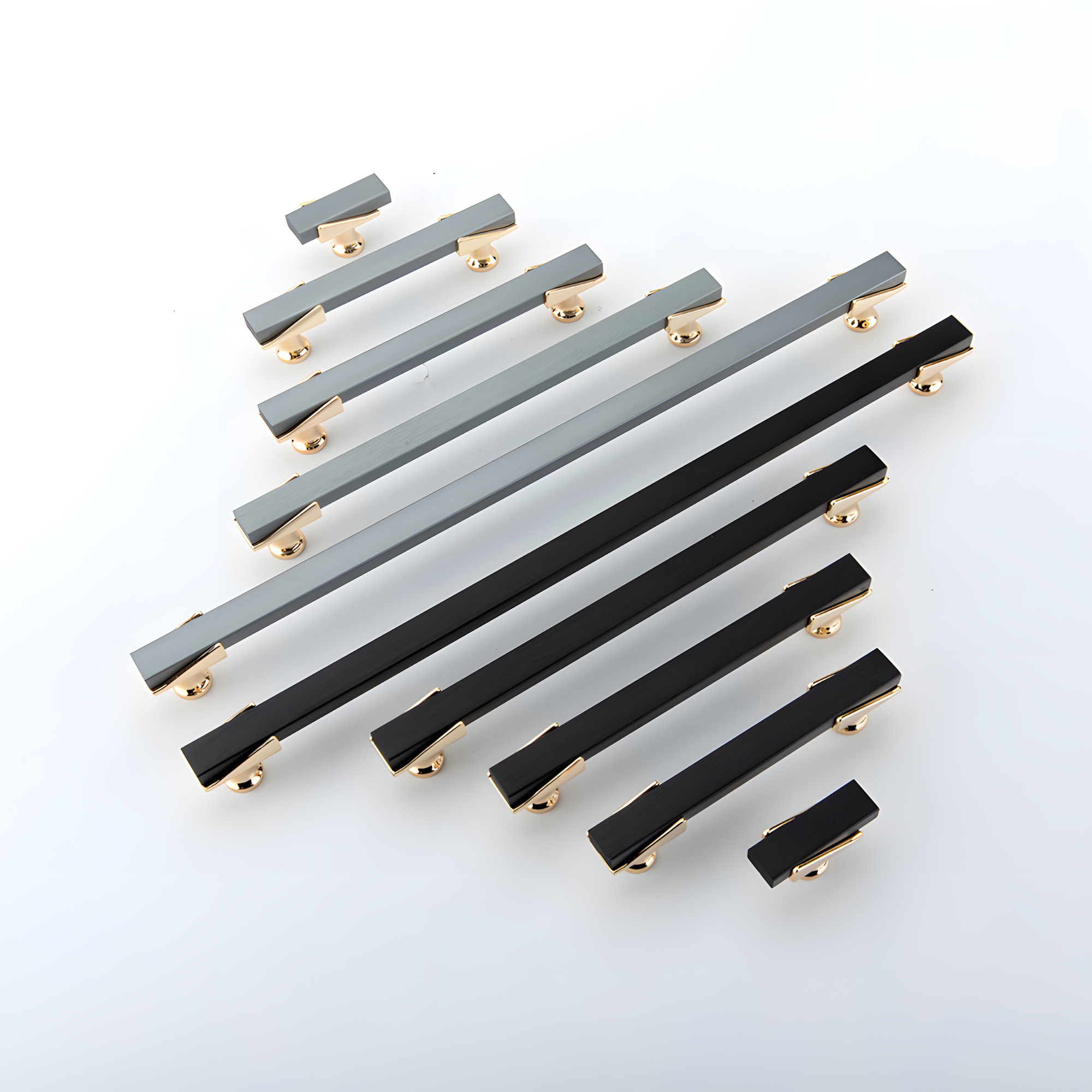 Goldenwarm Cabinet Handles and Knobs Modern Kitchen Cabinet Hardware