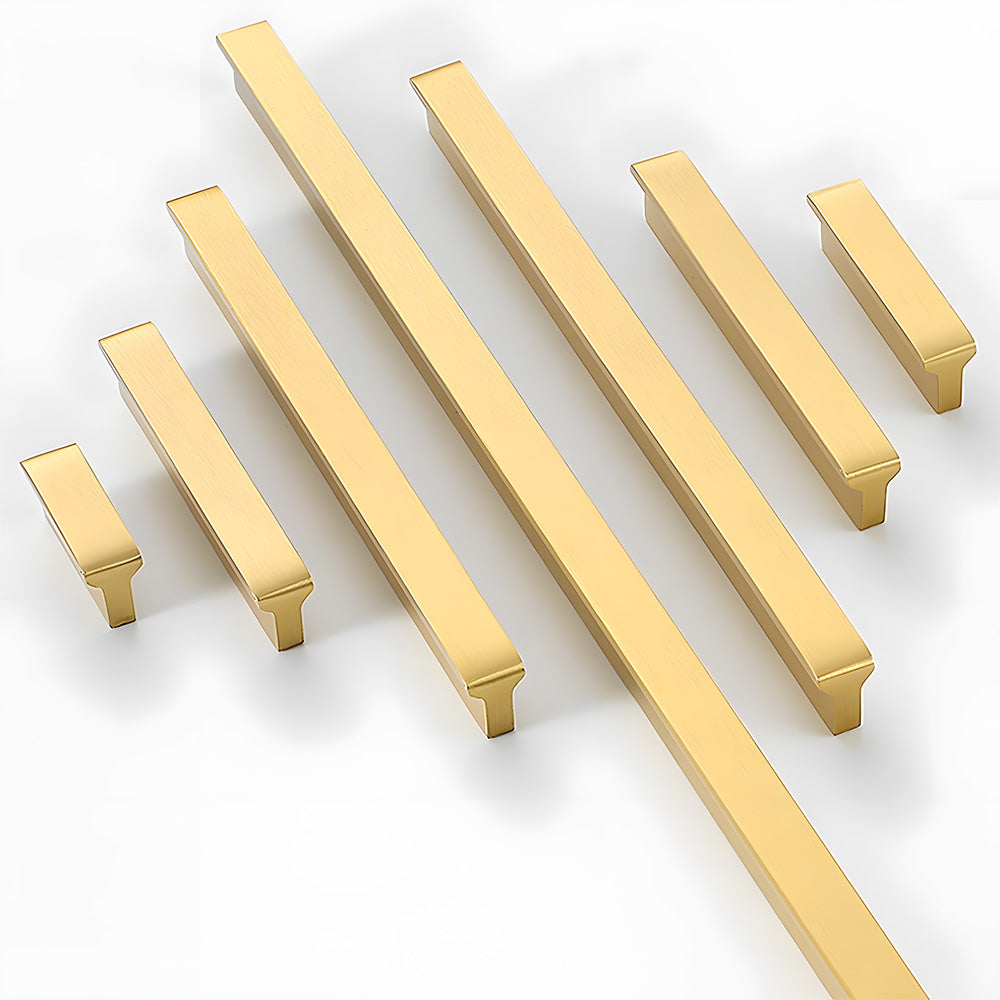 Various sizes of cabinet edge handles for furniture | Goldenwarm