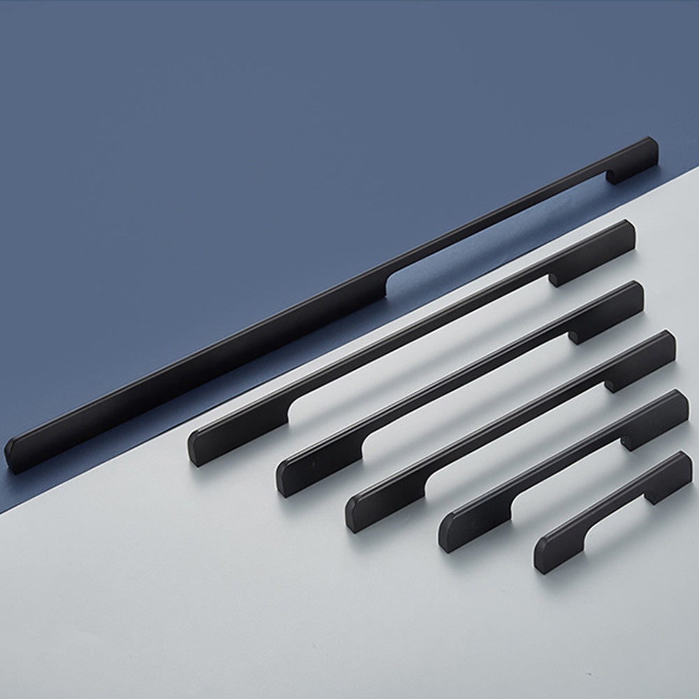 Goldenwarmuk Cabinet Pulls Solid Aluminum Alloy Modern Long Cabinet ...