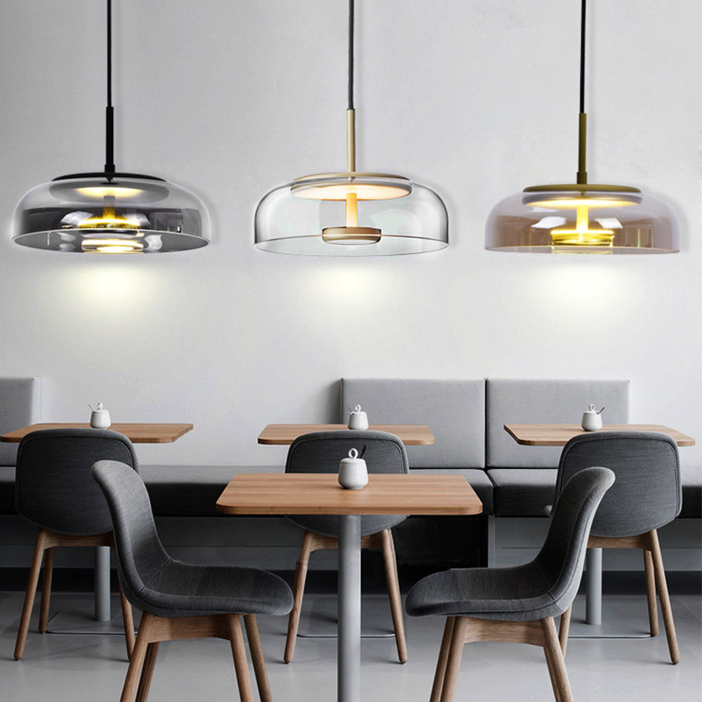 Goldenwarm Kitchen Pendant Light Luxury Glass Ceiling Pendant Lights